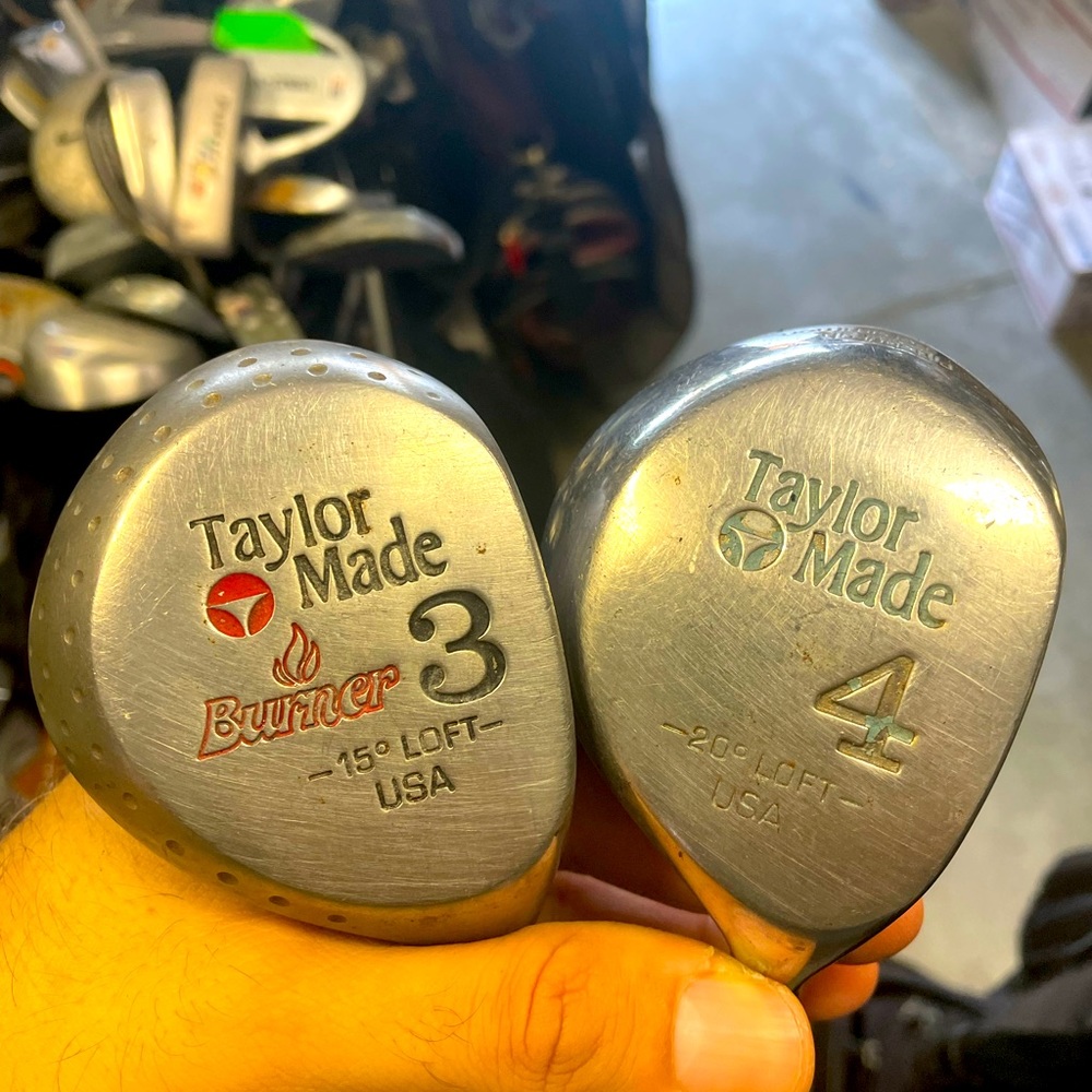 Golf Clubs Taylormade Wood N 3 And 4 In Right Handed - Gem